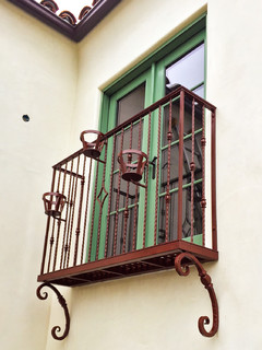 Wrought Iron Balconies - Mediterranean - Balcony - Santa Barbara - by ...