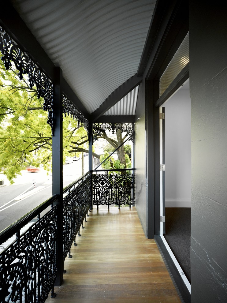 Filigree Iron Balustrade - Contemporary - Balcony - Sydney - by BIC ...