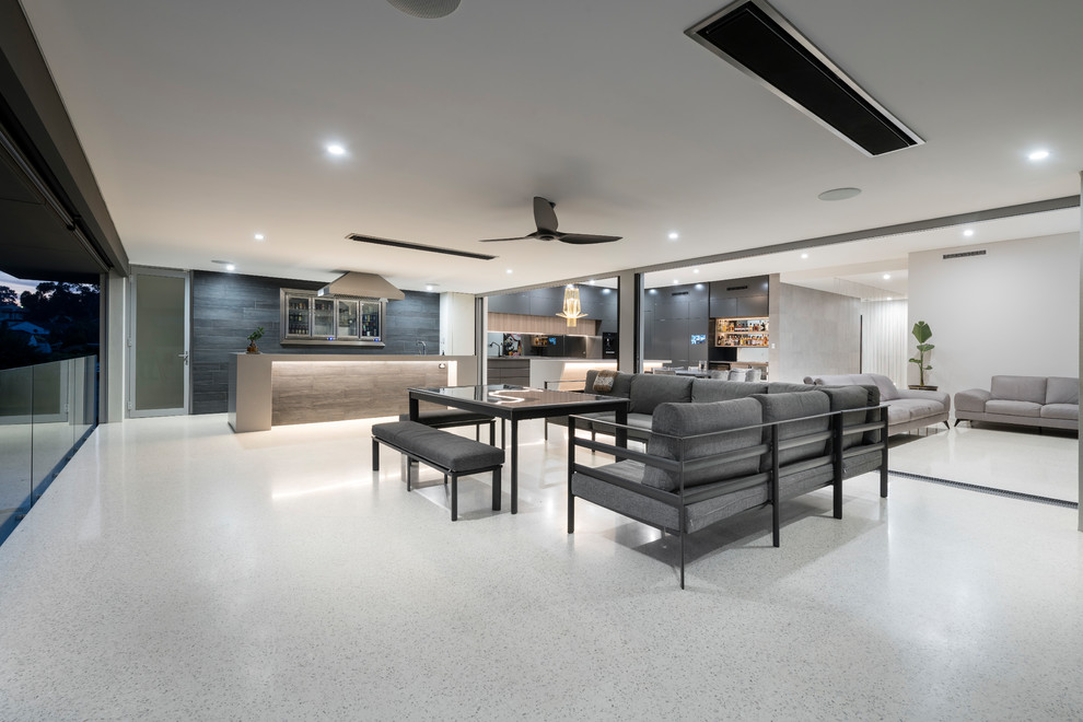 Seamless White - Dianella - Modern - Balcony - Perth - by DS Grinding ...