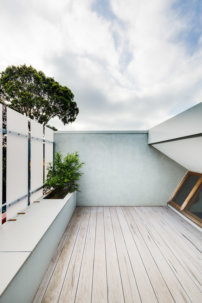 Terrace house extension - Contemporary - Balcony - Melbourne - by Ande ...