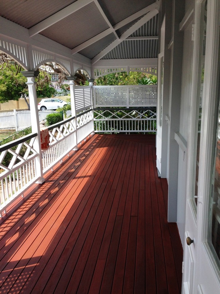 Timber & Decking - Rustic - Balcony - Brisbane - by Jackson's Painting ...
