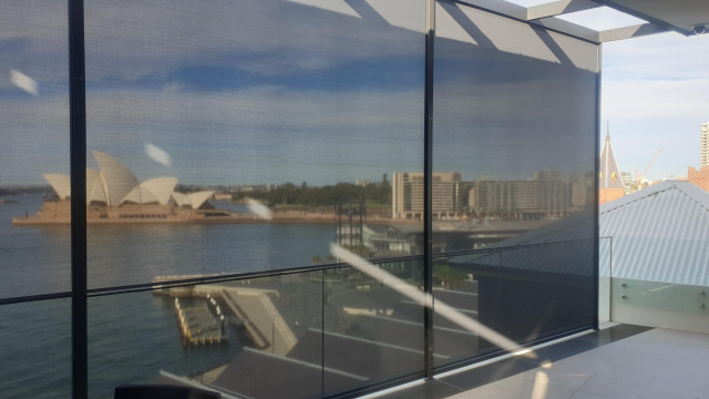 ZIP awnings installed on a balcony - Modern - Balcony - Sydney - by ...