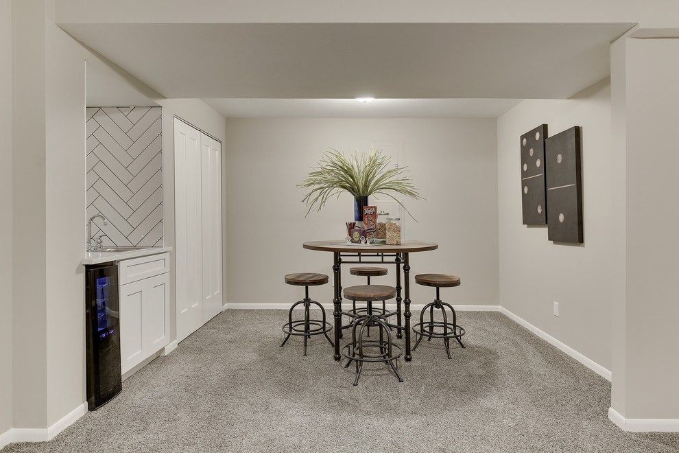 10th Avenue Home Remodel - Transitional - Basement - Minneapolis - by ...
