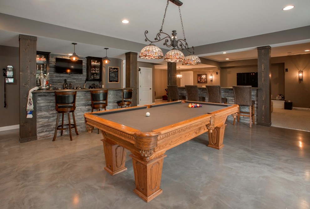 137CG | Handcrafted First Floor Master - Craftsman - Basement ...