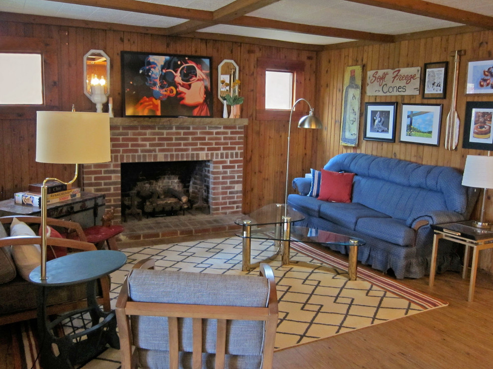 1950's Lakehouse - Shabby-chic Style - Basement - Nashville - by Radnor ...