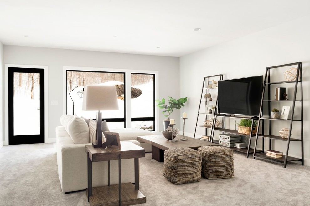 2071 Austrian Pine - Scandinavian - Basement - Minneapolis - by ...