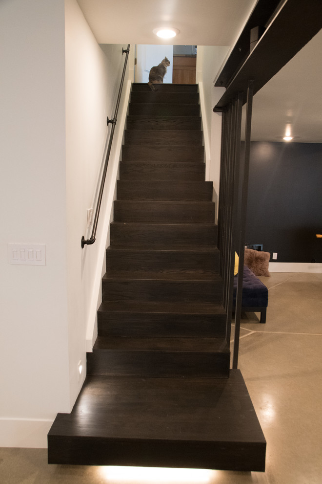 A Modern Descent - Modern - Staircase - Denver - by Kashani Designs | Houzz