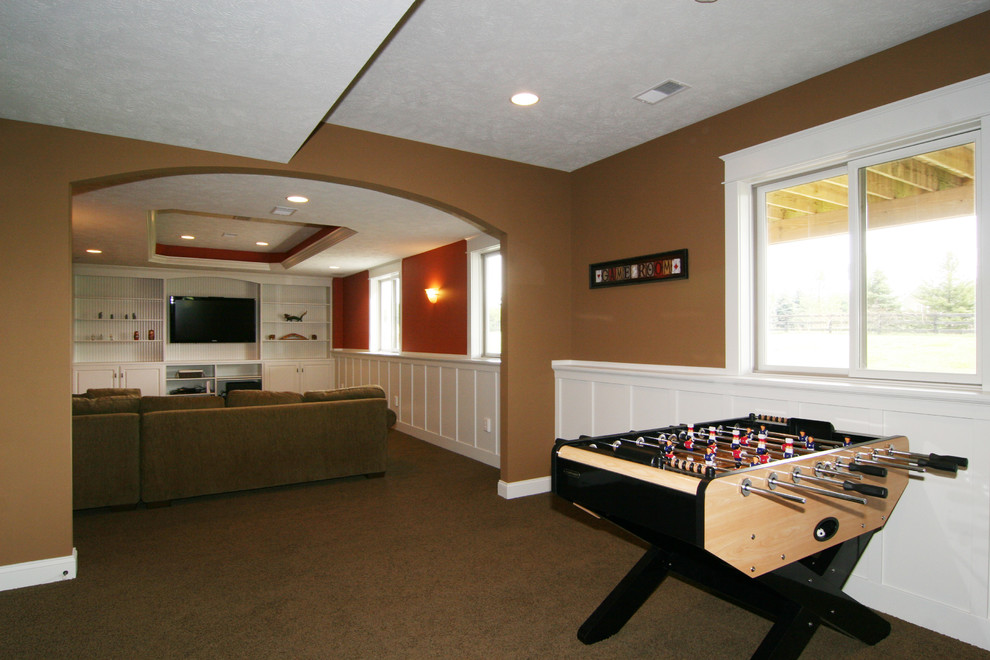 Ada Custom Home - Traditional - Basement - Grand Rapids - by Cutting Edge Builders | Houzz