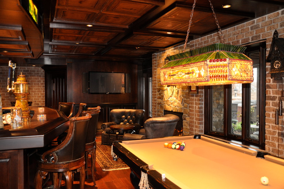 Algonquin - Traditional - Basement - Chicago - by Dennis Foote | Houzz