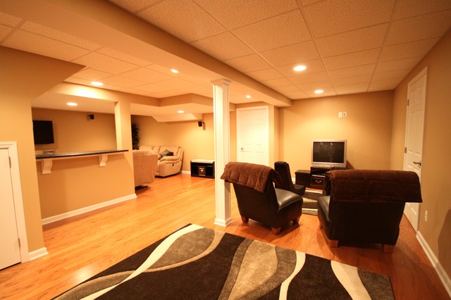 An open concept - Traditional - Basement - New York - by Joseph Pastore ...
