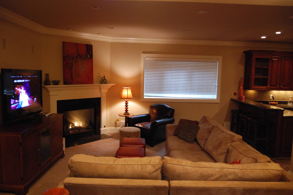Ann Street - Traditional - Basement - Detroit - by Sterling Custom ...