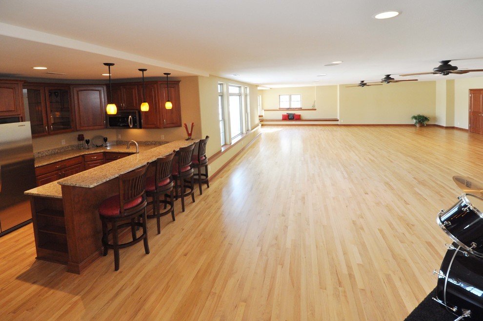 Annsley - dance studio - Transitional - Basement - Milwaukee - by Allan ...