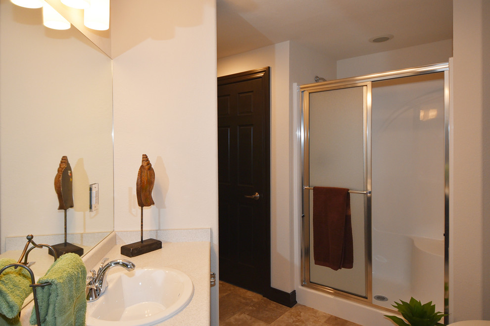 Annsley Model by Allan Builders - full bath - Traditional - Basement ...
