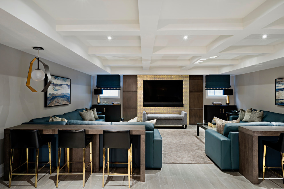 Appleby Place - Traditional - Basement - Toronto - by Pizzale Design ...