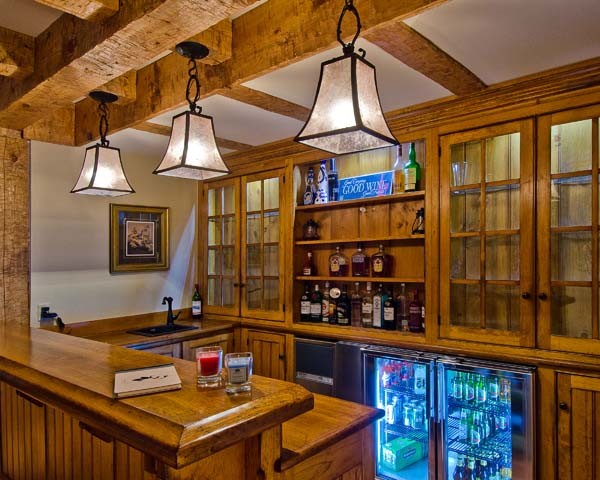 Apres ski basement redesign - Traditional - Basement - Toronto - by ...