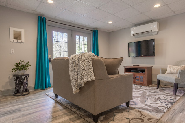 Asheville Basement turns Airbnb rental - Asheville, NC - Eclectic - Basement - Other - by Align ...