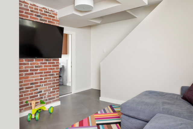 Attic & Basement Renovation Focused on Function. - Classique Chic ...