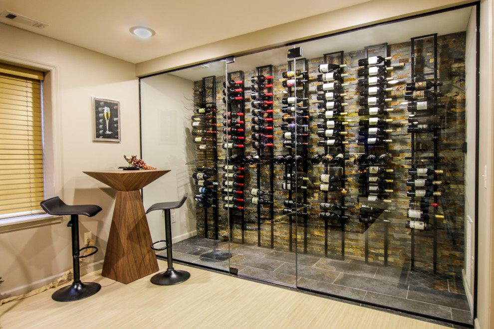Bald Eagle Lane Basement - Contemporary - Wine Cellar - St Louis - by ...