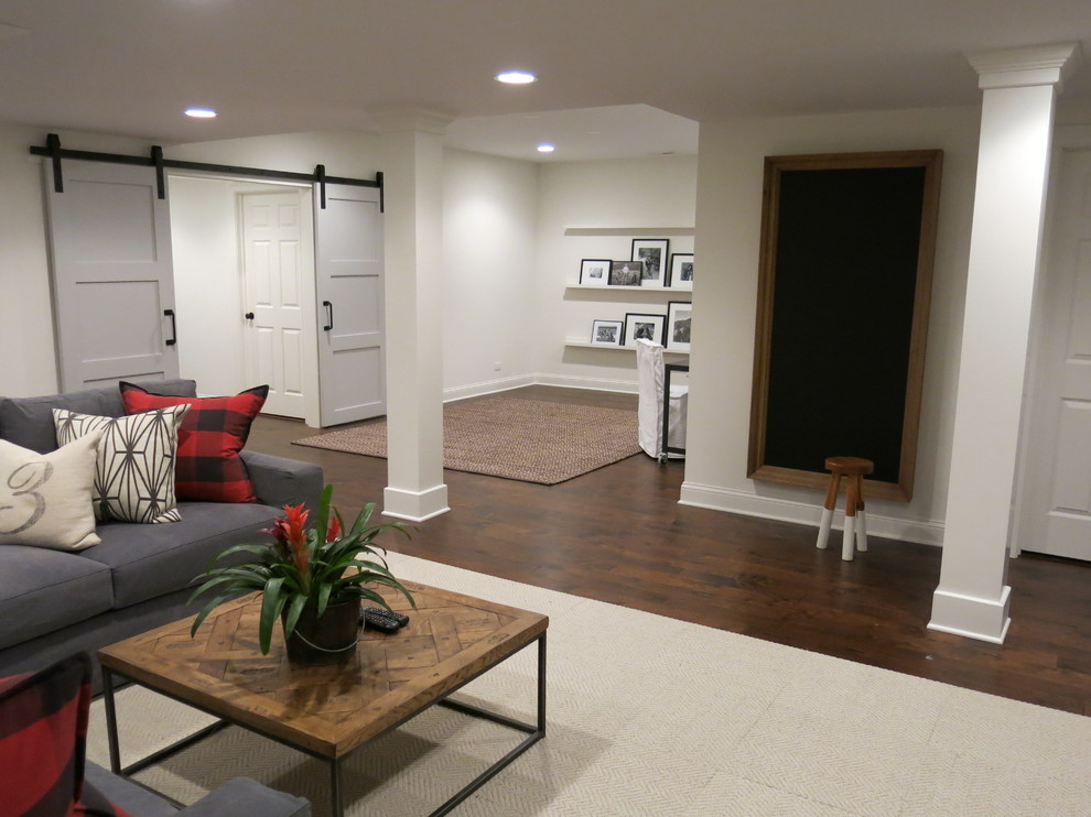 Barrington 2 - Transitional - Basement - Chicago - by Function Basement ...