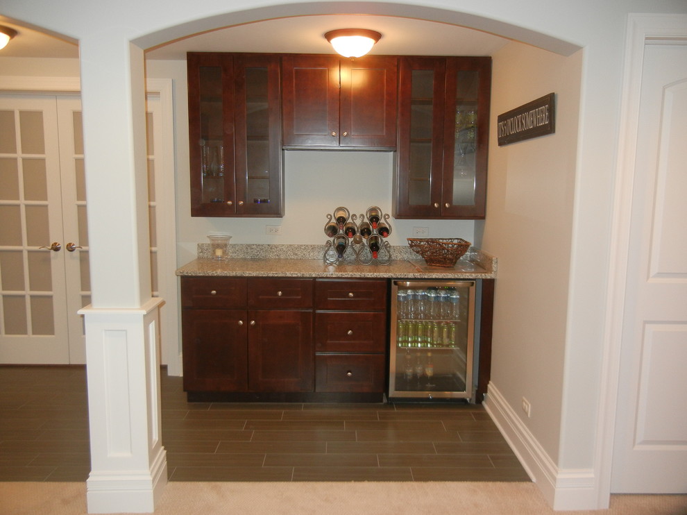 Bars - Traditional - Basement - Chicago - by Function Basement Design ...