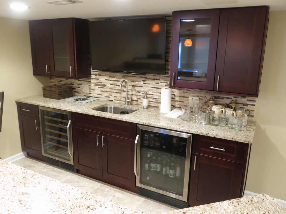 Bars - Traditional - Basement - Chicago - by Function Basement Design ...