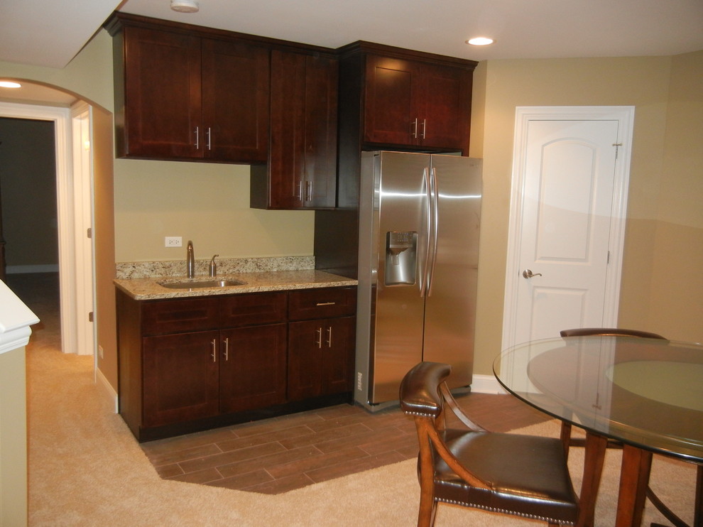 Bars - Traditional - Basement - Chicago - by Function Basement Design ...