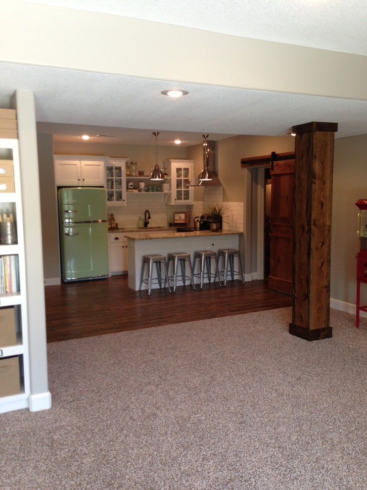 Basement 1 - Craftsman - Basement - Kansas City - by Cardinal Crest ...