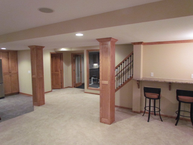 Basement 1 - Traditional - Basement - Milwaukee - by Remodeling ... Basement 1 - Traditional - Basement - Milwaukee - by Remodeling ...