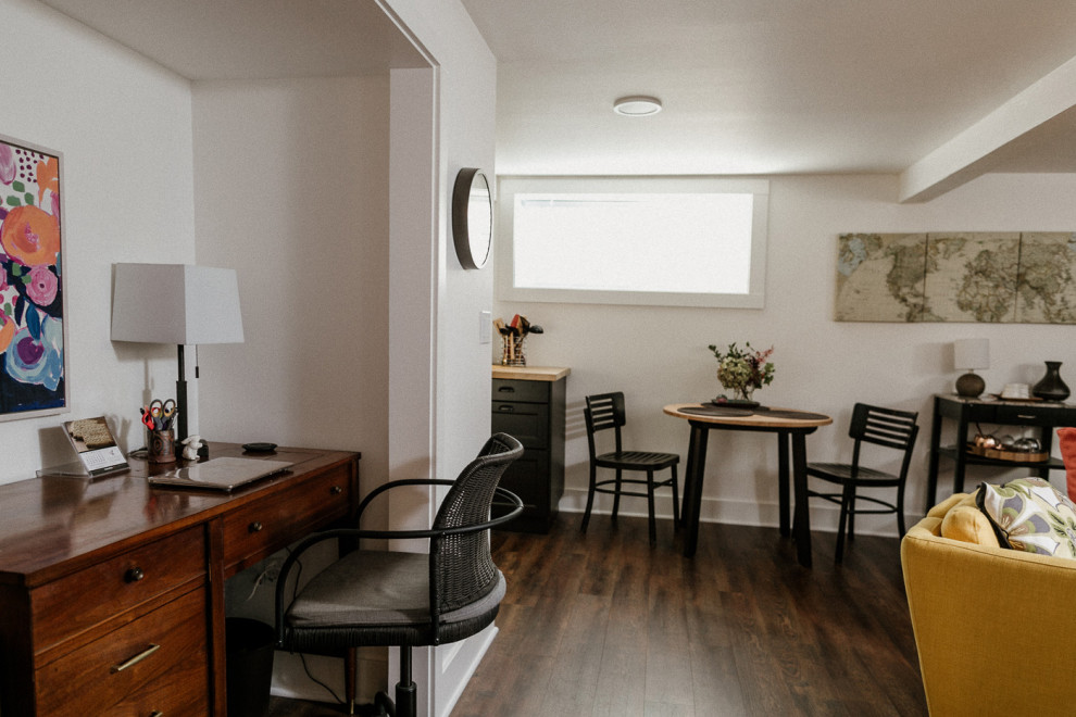 Basement ADU - Traditional - Home Office - Portland - by PDX Additions ...