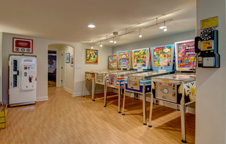 Basement Arcade Game Room - Transitional - Basement - Denver - by FBC ...