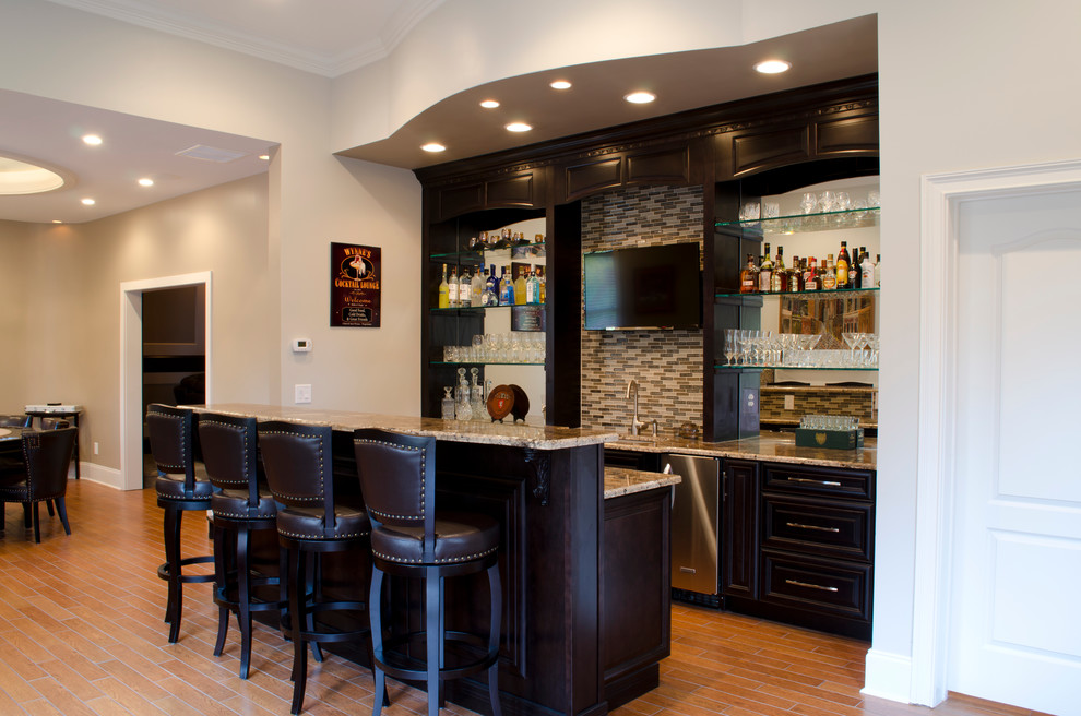 Basement - Modern - Home Bar - Atlanta - by Artistic Design Group | Houzz