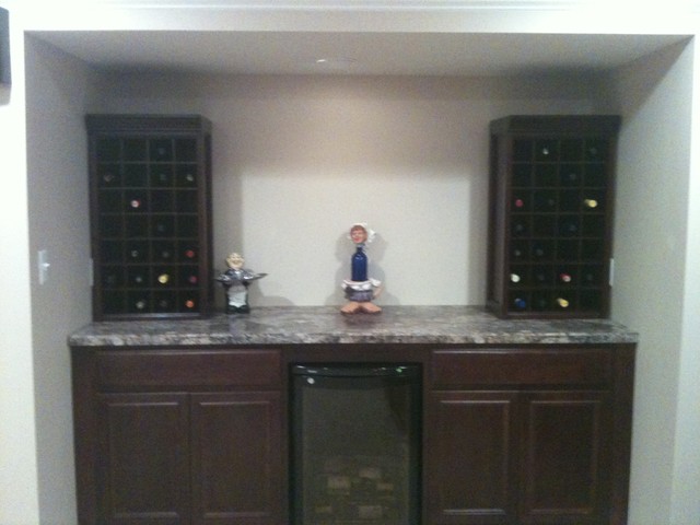 Basement Built in units - Traditional - Home Bar - New York - by ...