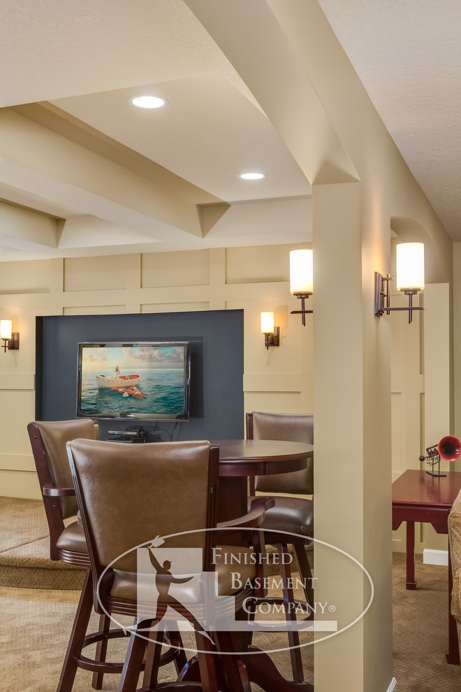 Basement Ceiling Details - Traditional - Basement - Minneapolis - by ...