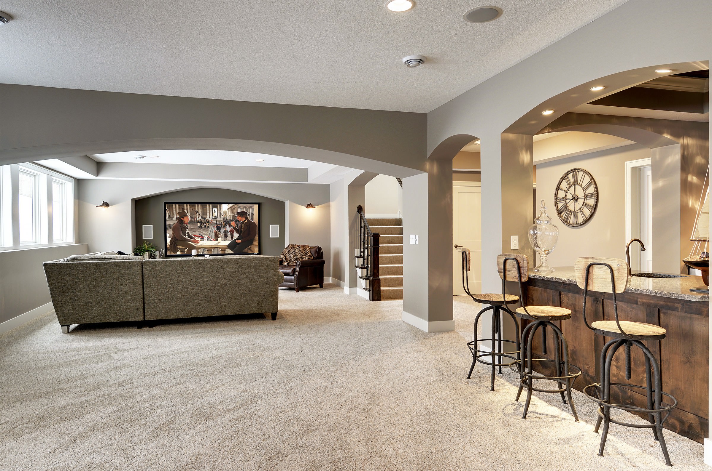 Basement Soffit