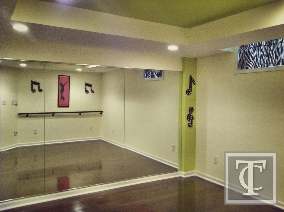 Basement Dance Room - Eclectic - Basement - Baltimore - by Tower Creek ...