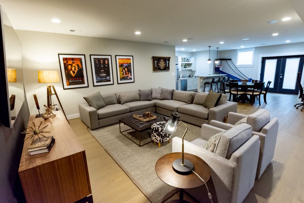 Basement Design by DuVäl Design - Basement - DC Metro - by MW Concepts ...