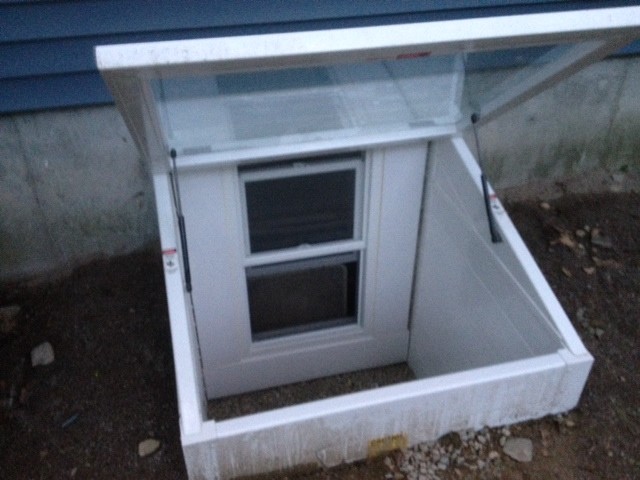 Basement Egress Window - Hollis, NH - Modern - Basement - Boston - by ...