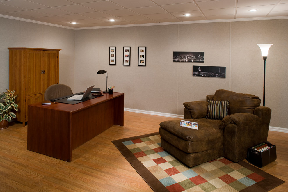Basement Finishing Ideas - Traditional - Basement - Detroit - by Owens ...