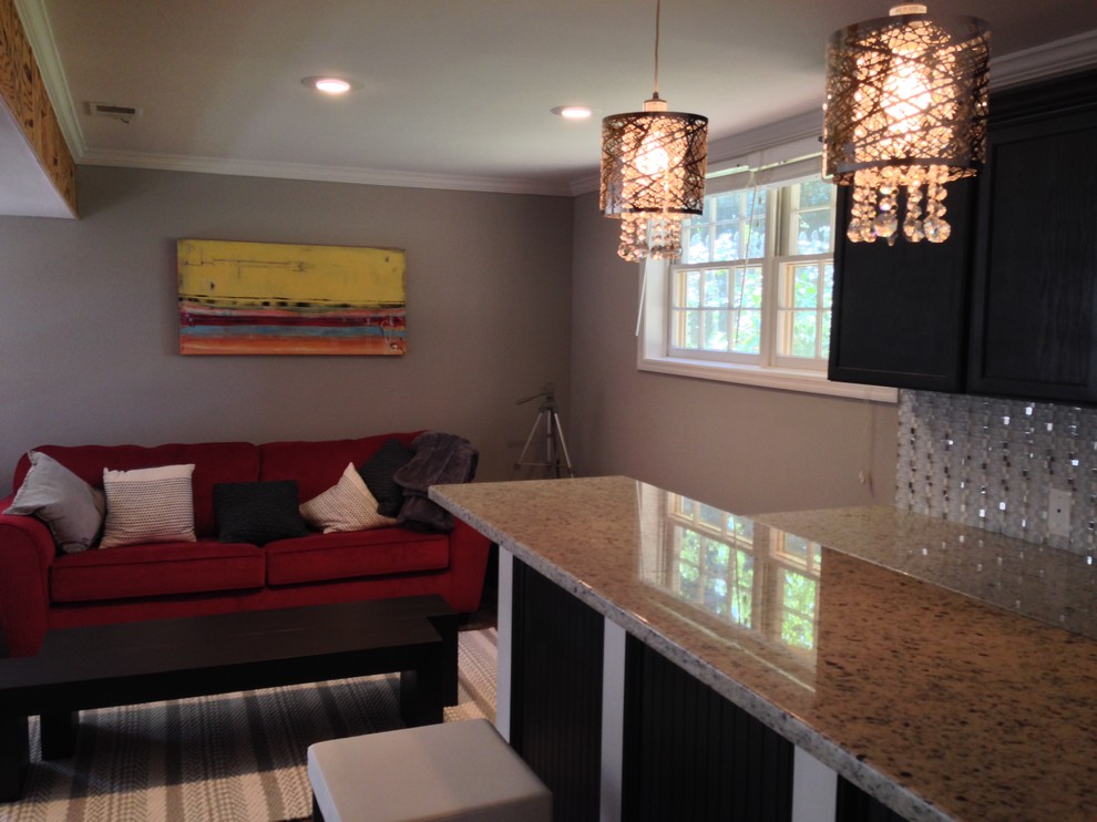 Basement Finishing Remodeling East Cobb Marietta, GA - Contemporary ...