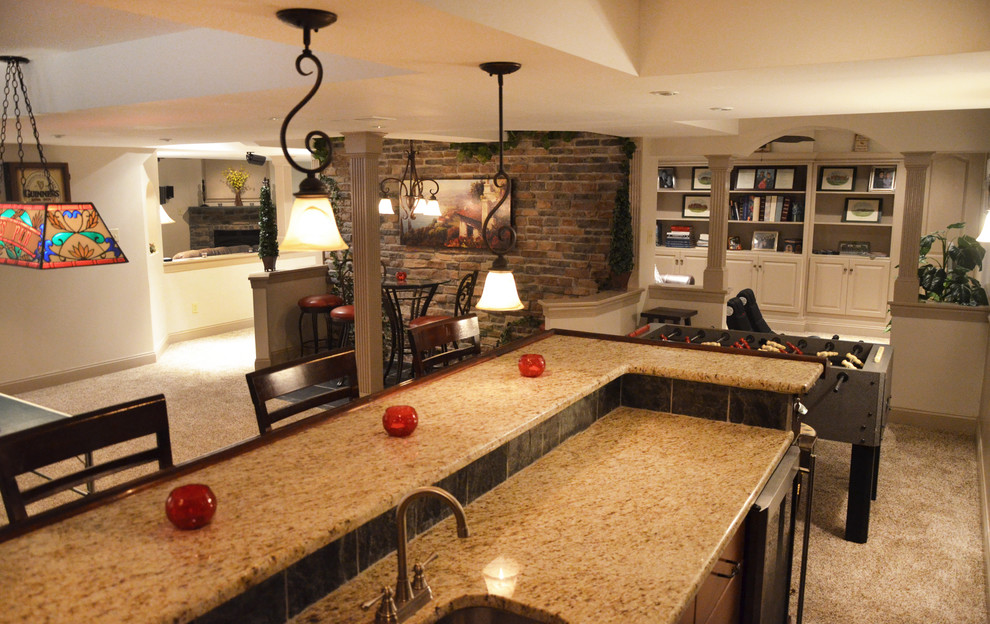 Basement Finishing Thornbury Hunt West Chester, PA - Traditional ...