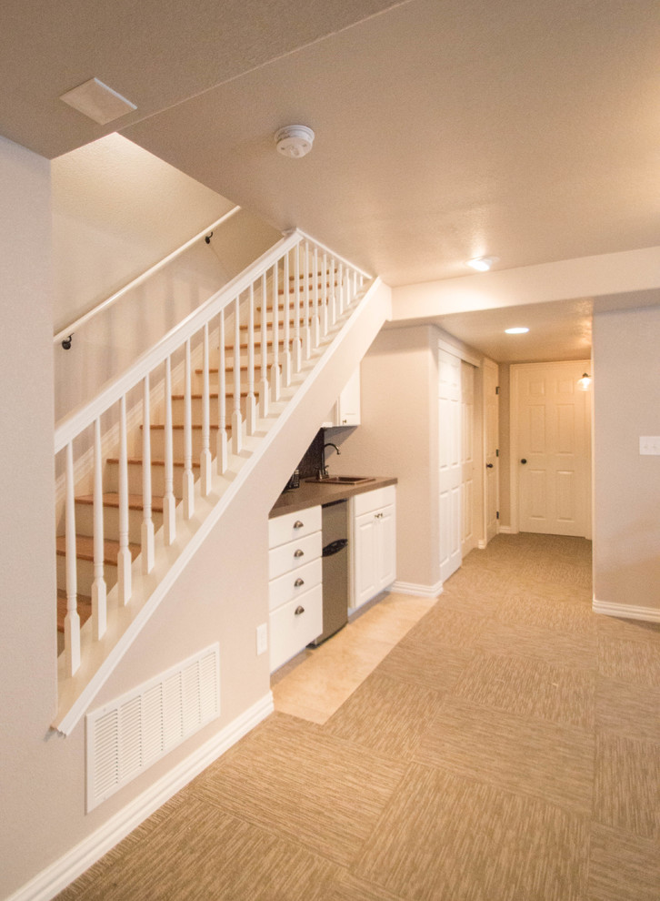 Basement for Bricks (aka Legos) - Traditional - Basement - Denver - by ...