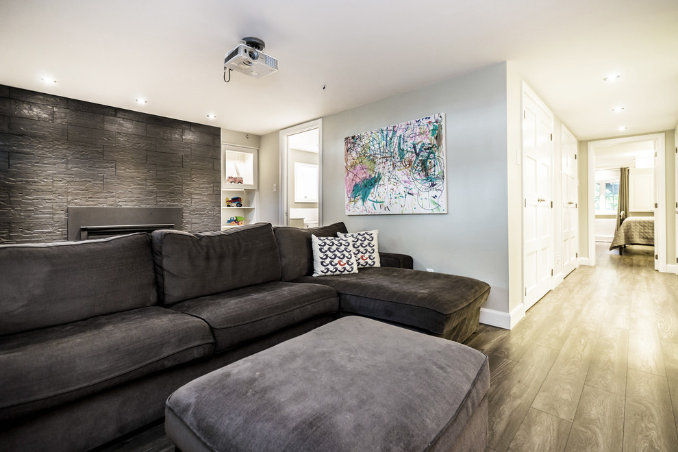 Basement In-law suite in Westmount - Transitional - Basement - Montreal ...