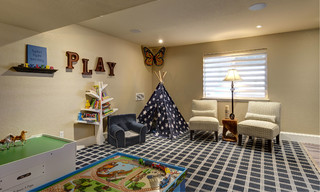 Basement Kids Play Area - Traditional - Basement - Denver - by FBC ...