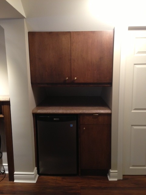 Basement Man Cave/Rec Room - Traditional - Basement - Montreal - by The ...