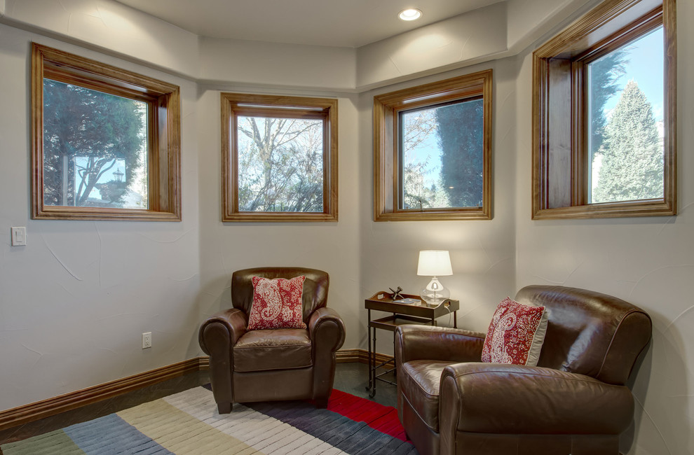 Basement Reading Nook - Traditional - Basement - Denver - by FBC ...