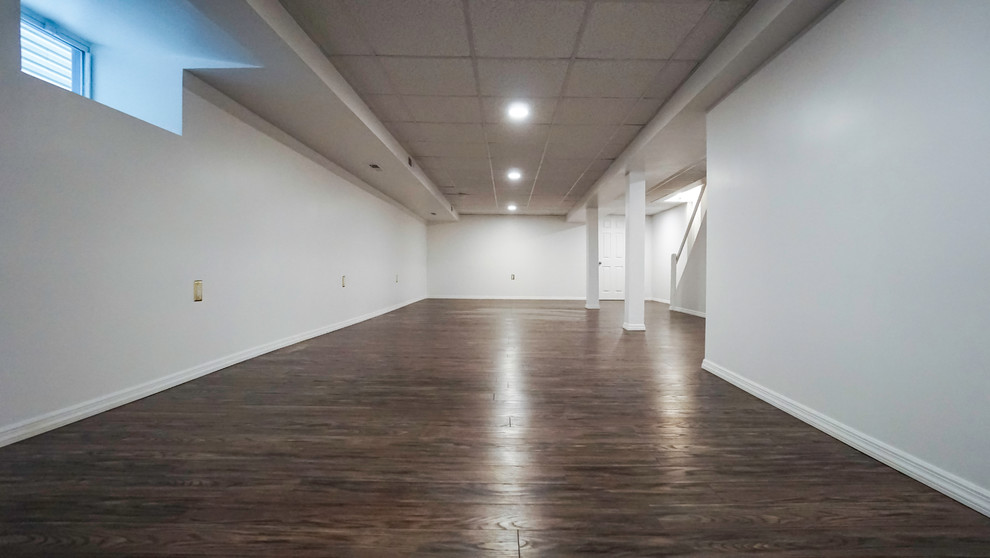 Basement remodel - Contemporary - Basement - New York - by Constructive ...