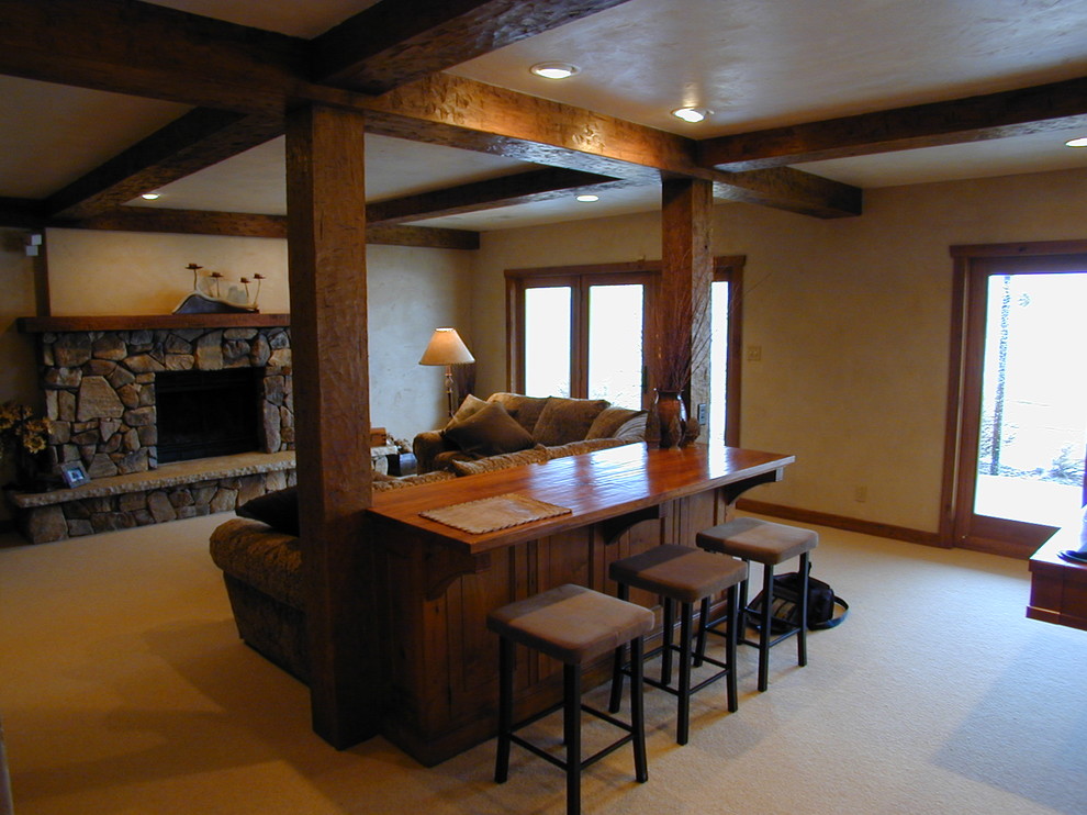 Basement Remodel - Traditional - Basement - Milwaukee - by Fein Design ... Basement Remodel - Traditional - Basement - Milwaukee - by Fein Design ...
