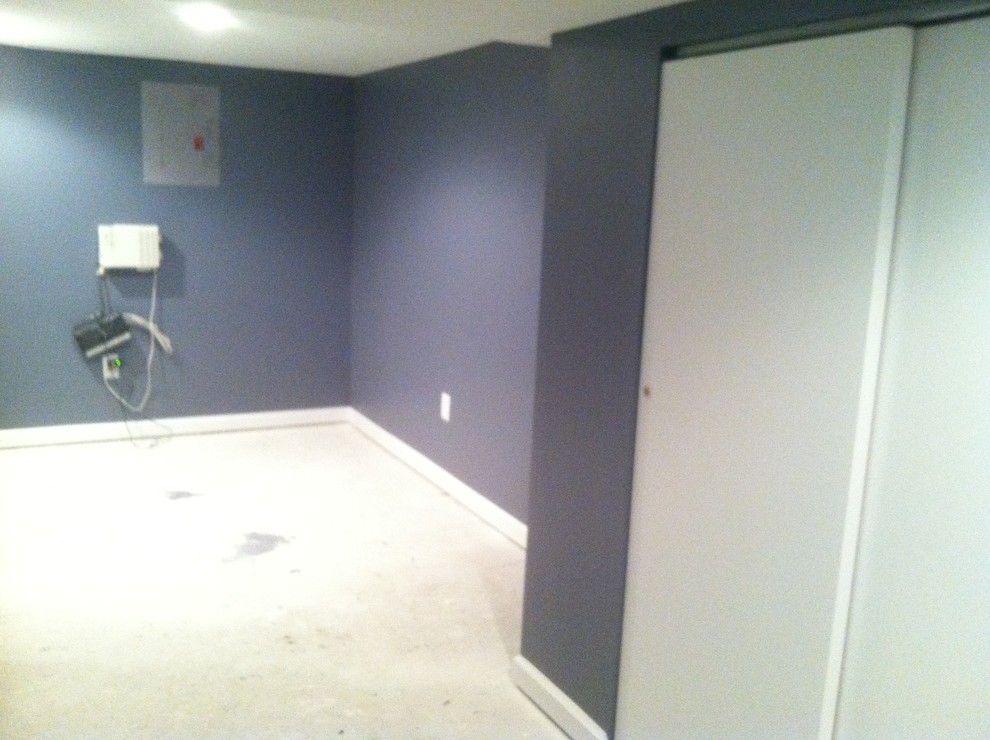 Basement Remodel - Contemporary - Basement - New York - by Jay-Quinones ...