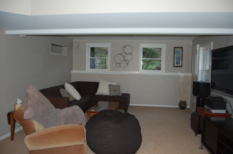 Basement Remodel - Traditional - Basement - Grand Rapids - by Morris ...