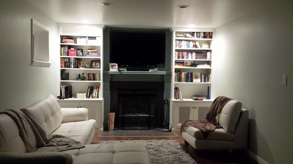 Basement Remodel - Modern - Basement - Baltimore - by Shawn M. Bailey ...